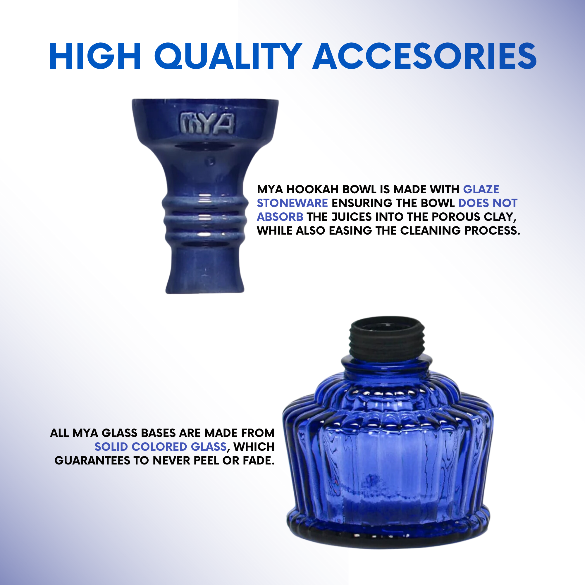 MYA QT Silver 14" Hookah – Hookah Paradise