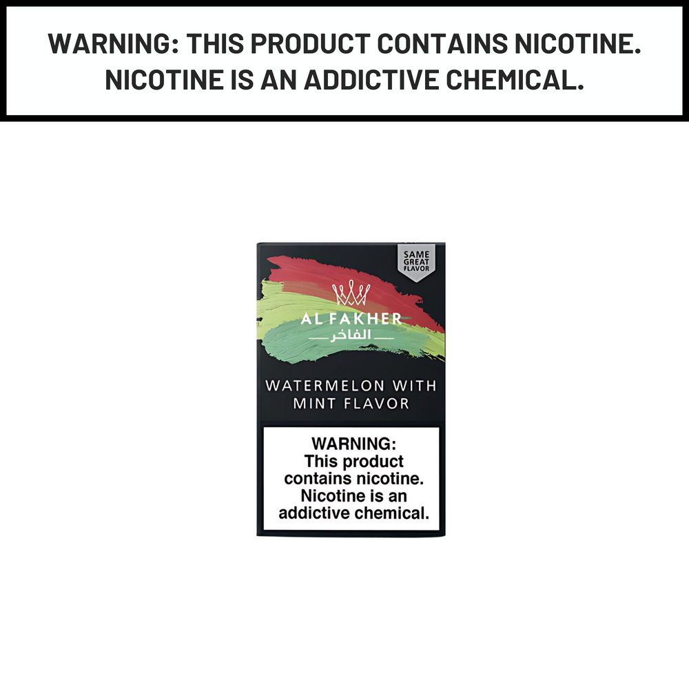 Al Fakher Watermelon Mint Hookah Tobacco 50g